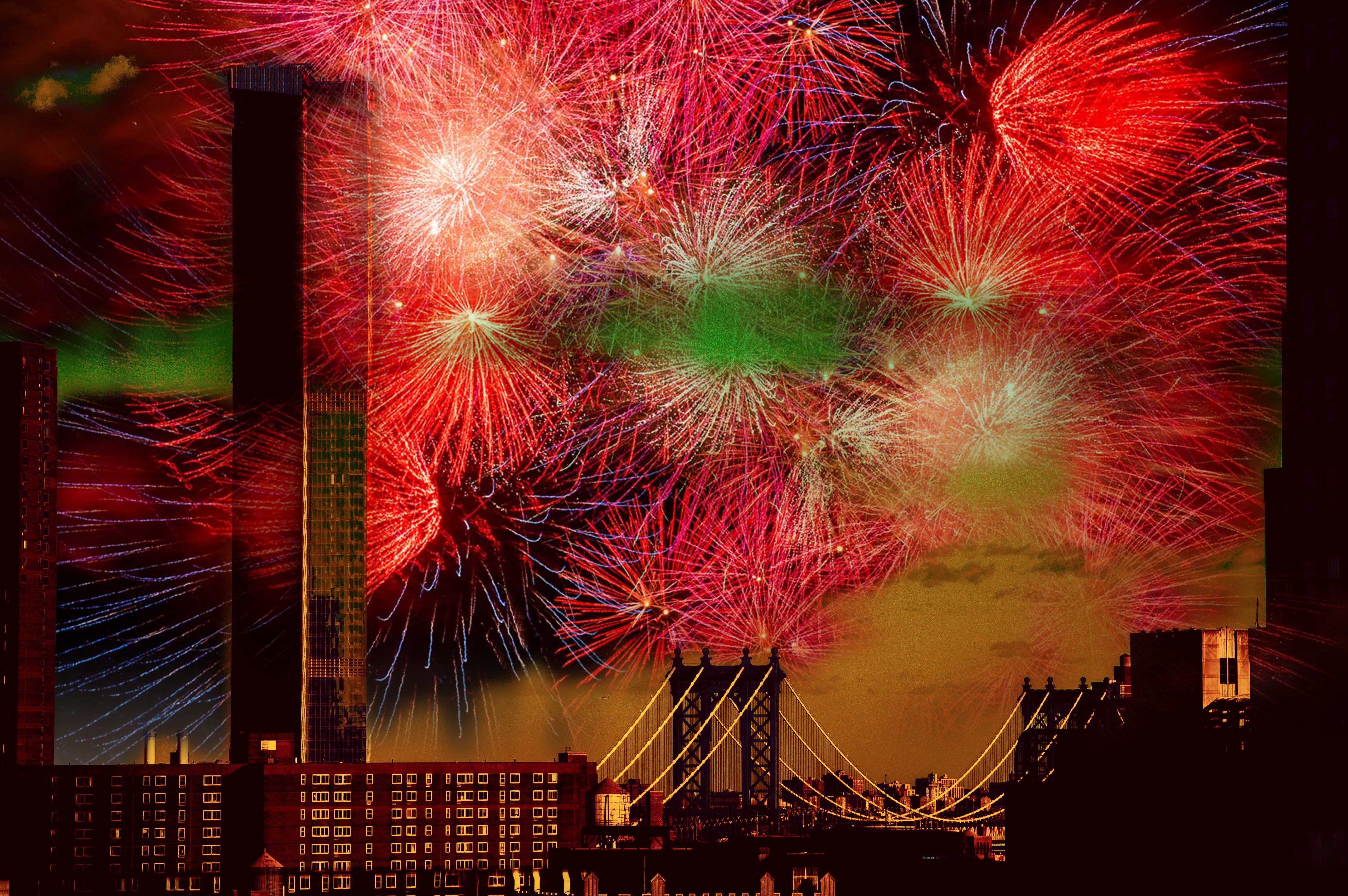 NYC Fireworks – The Kevin Quinn Art Gallery