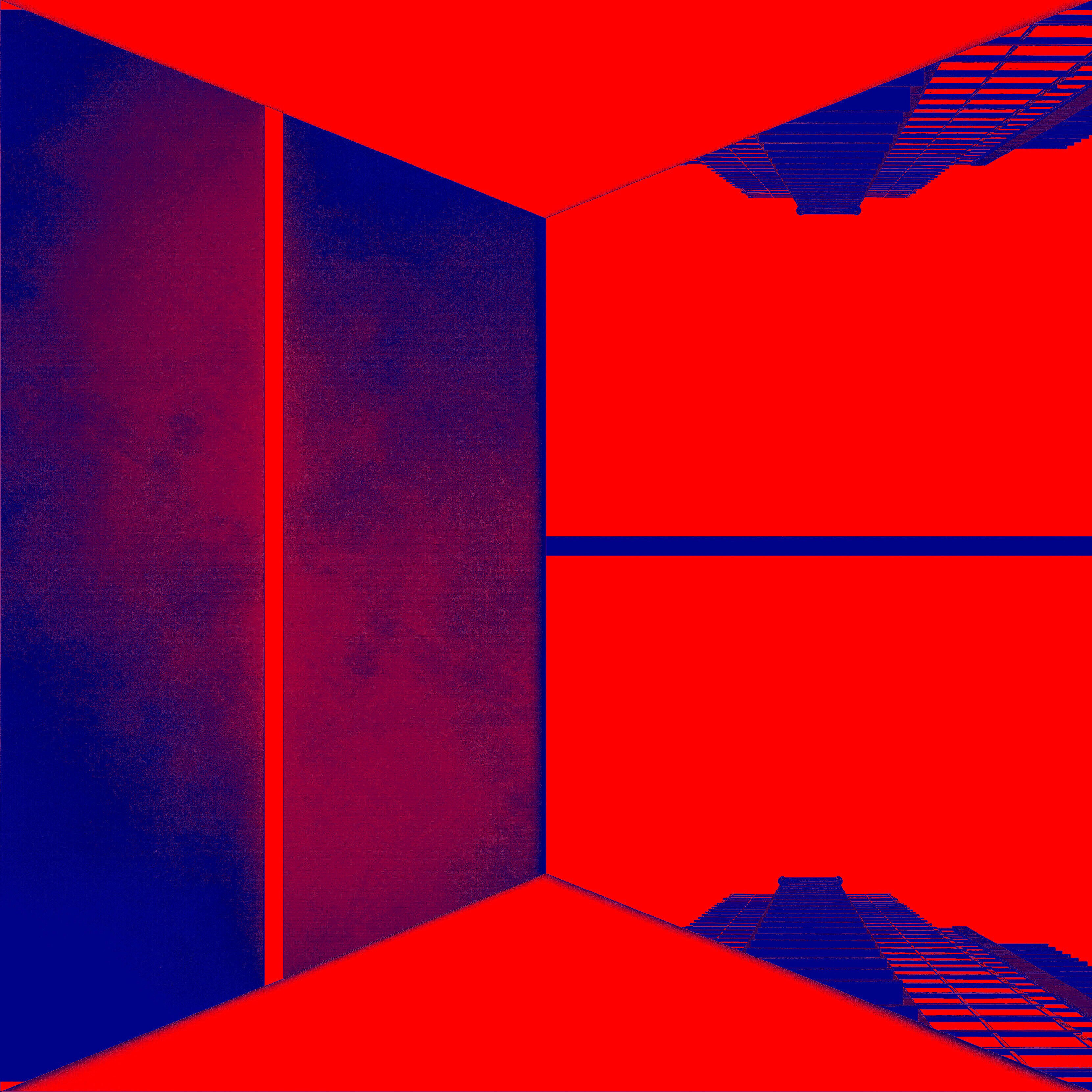 Red Room- Abstract Architecture Photography Print | Modern Wall Art ...